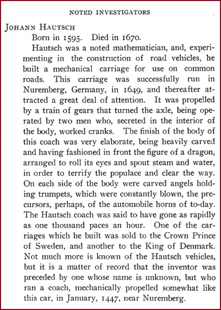 SH Archive - 1649 Vehicle a.k.a. Nuremberg Carriage By Johann Hautsch ...